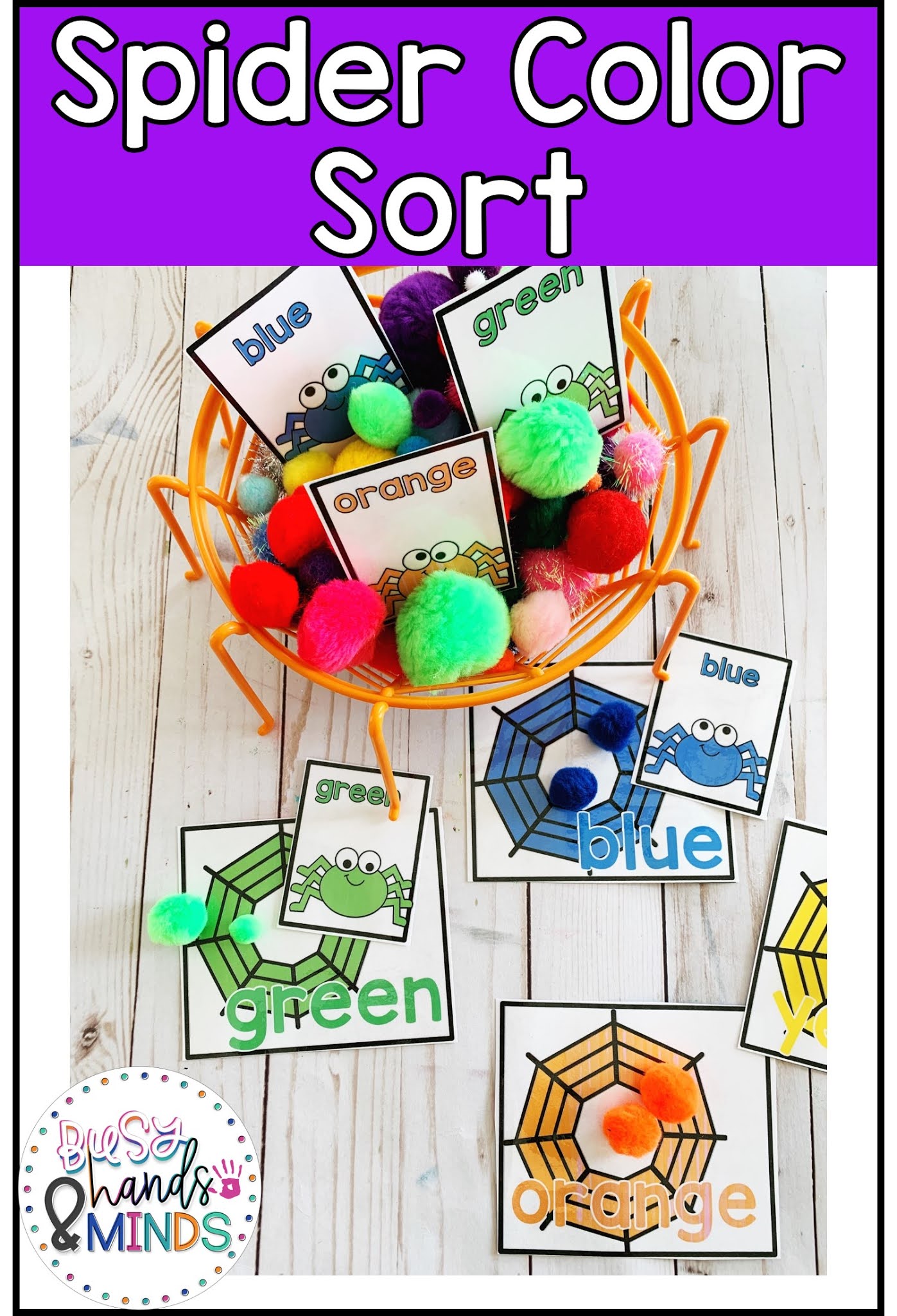Spider Preschool Theme | Busy Hands and Minds