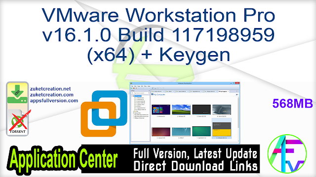 Vmware workstation 16 pro key - tronicaceto