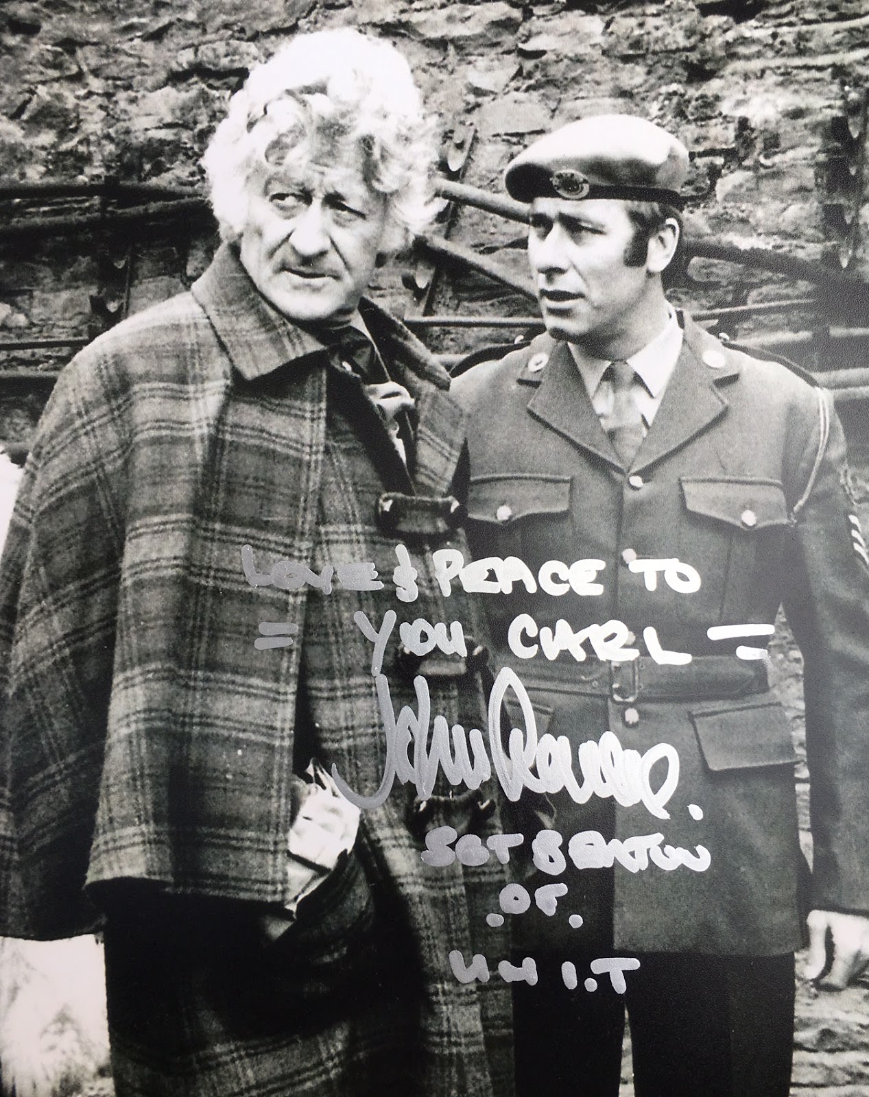 Celebrity Signings: John Levene (Doctor Who)