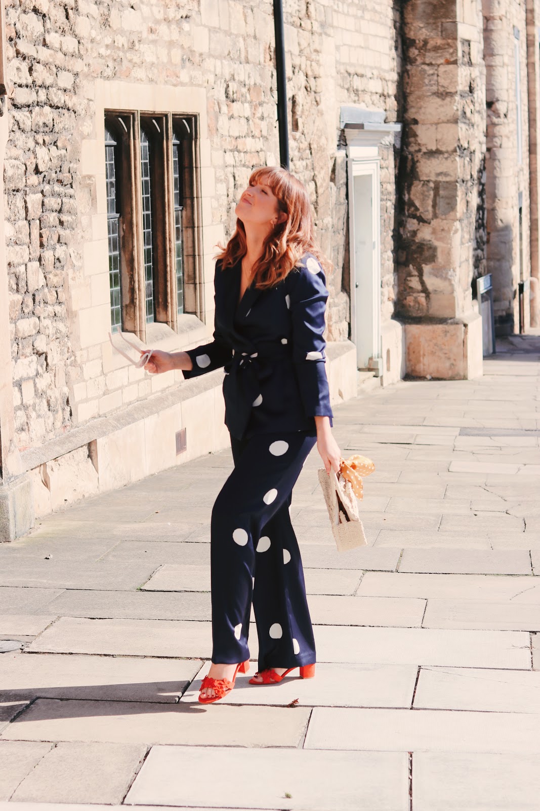 3 Ways To Wear A Spotted Suit {Gifted Products} | Brick Dust & Glitter