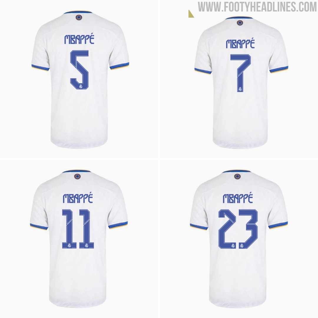 Kylian Mbappé To Wear No. 5 For Real Madrid? - Footy Headlines