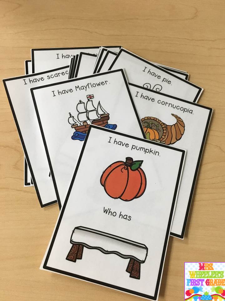 Mrs. Wheeler's First Grade Tidbits: Thanksgiving Ideas