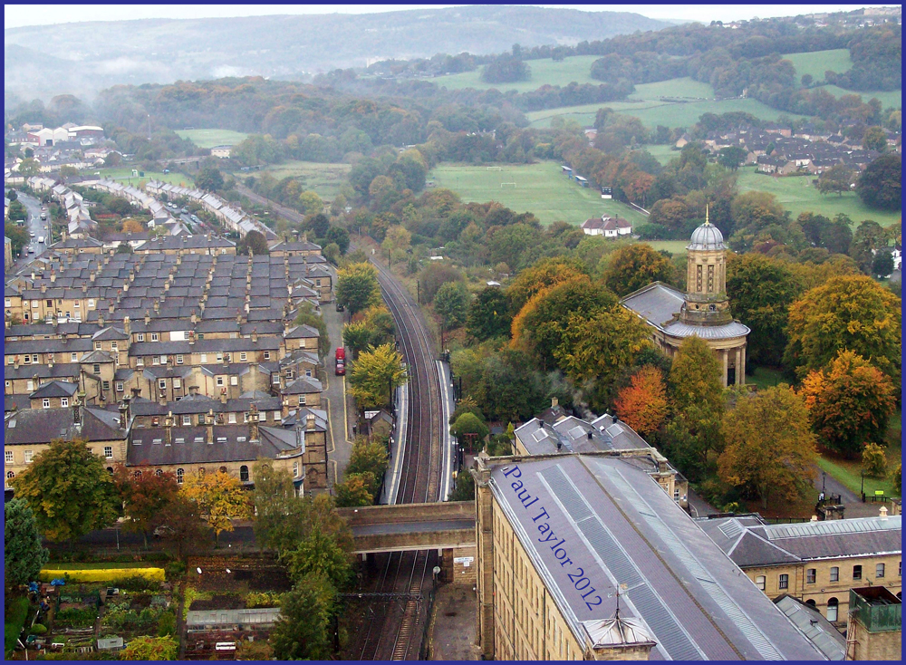 Saltaire Daily Photo: Saltaire as you've never seen it before