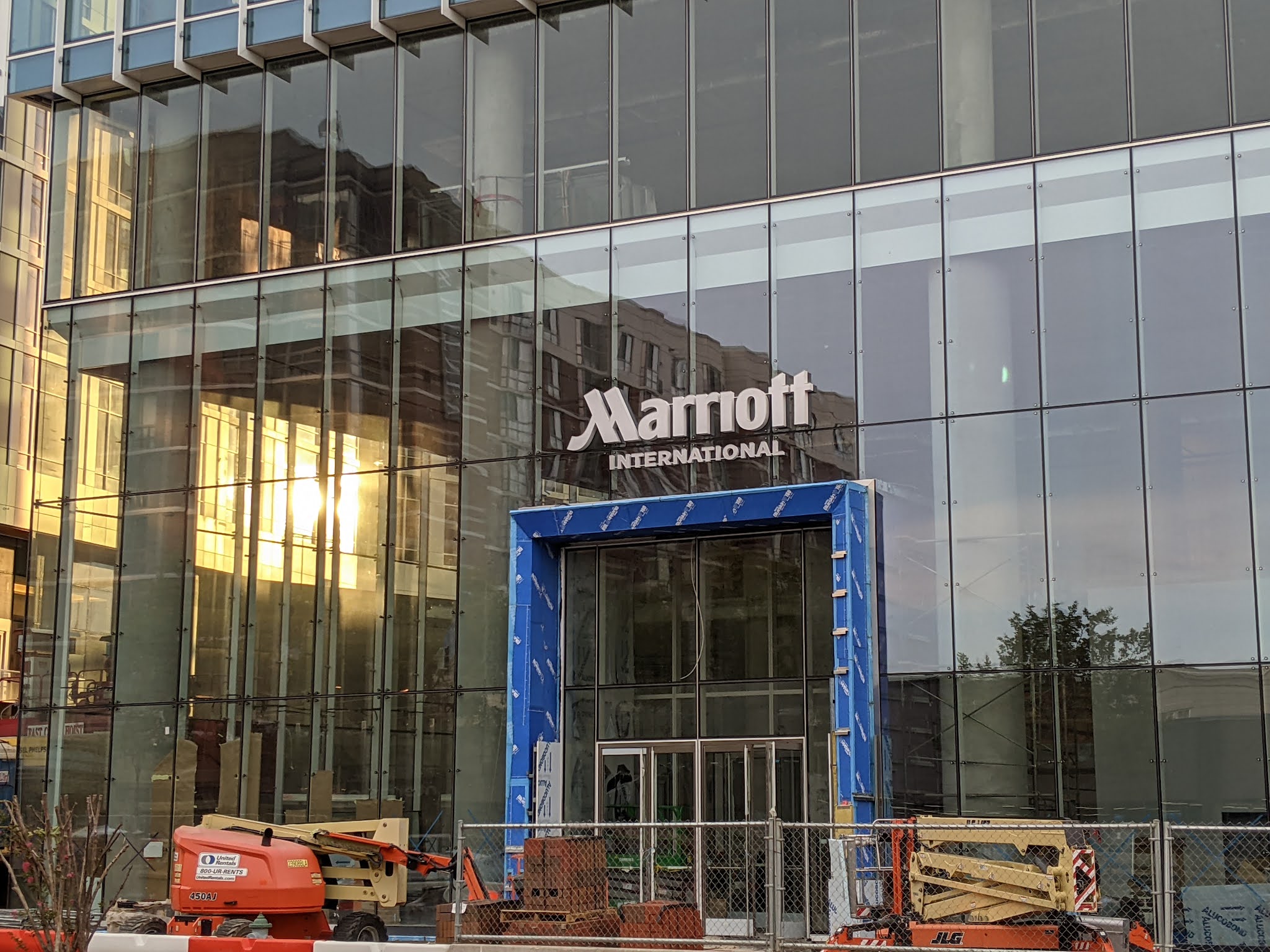 Robert Dyer @ Bethesda Row: Signage installed above entrance at ...