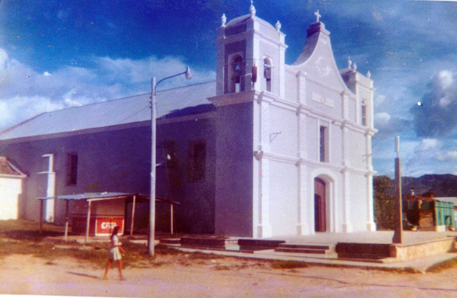 Sanarate del Recuerdo: Iglesia de Sanarate en Agosto del 1973