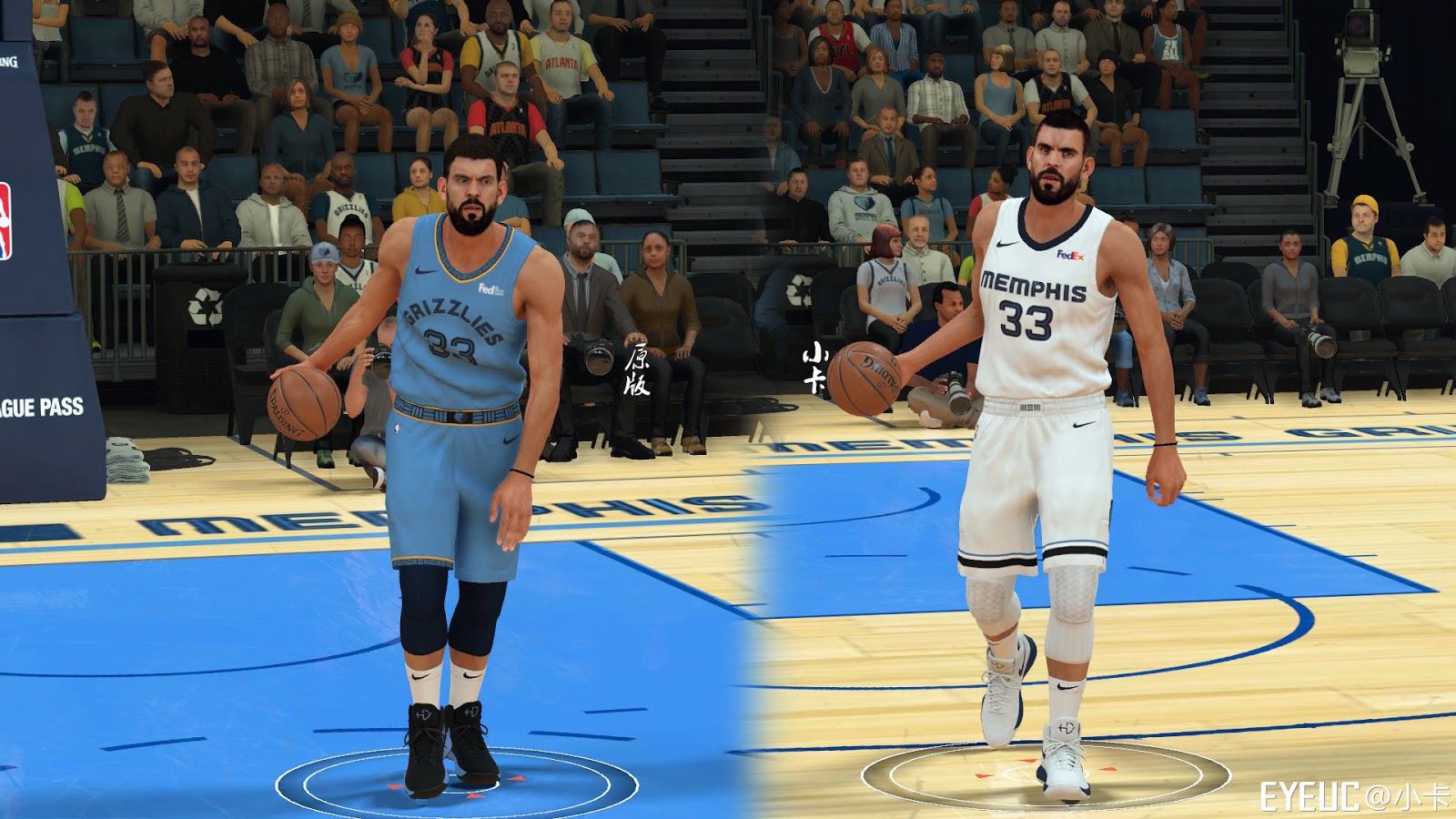 NBA 2K19 - Marc Gasol Cyberface by 小卡 - Shuajota: NBA 2K22 Mods ...