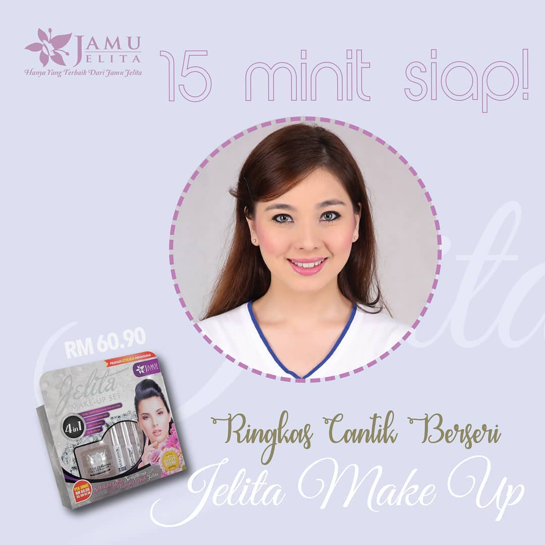 JELITA MAKE-UP SET 4 IN 1 JAMU JELITA | BEAUTY KIOSK