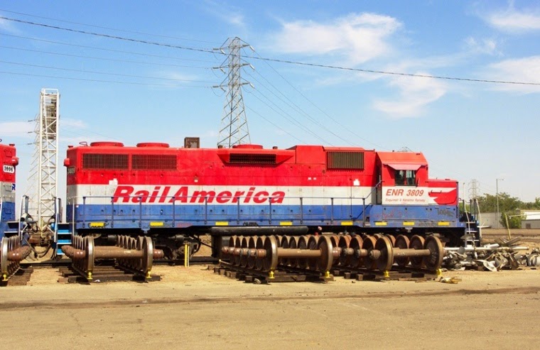 Model Railroad Miscellany: RailAmerica And The San Joaquin Valley Railroad