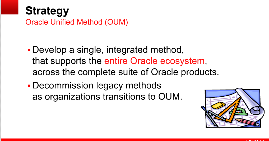 ORACLE UNIFIED METHOD (OUM)