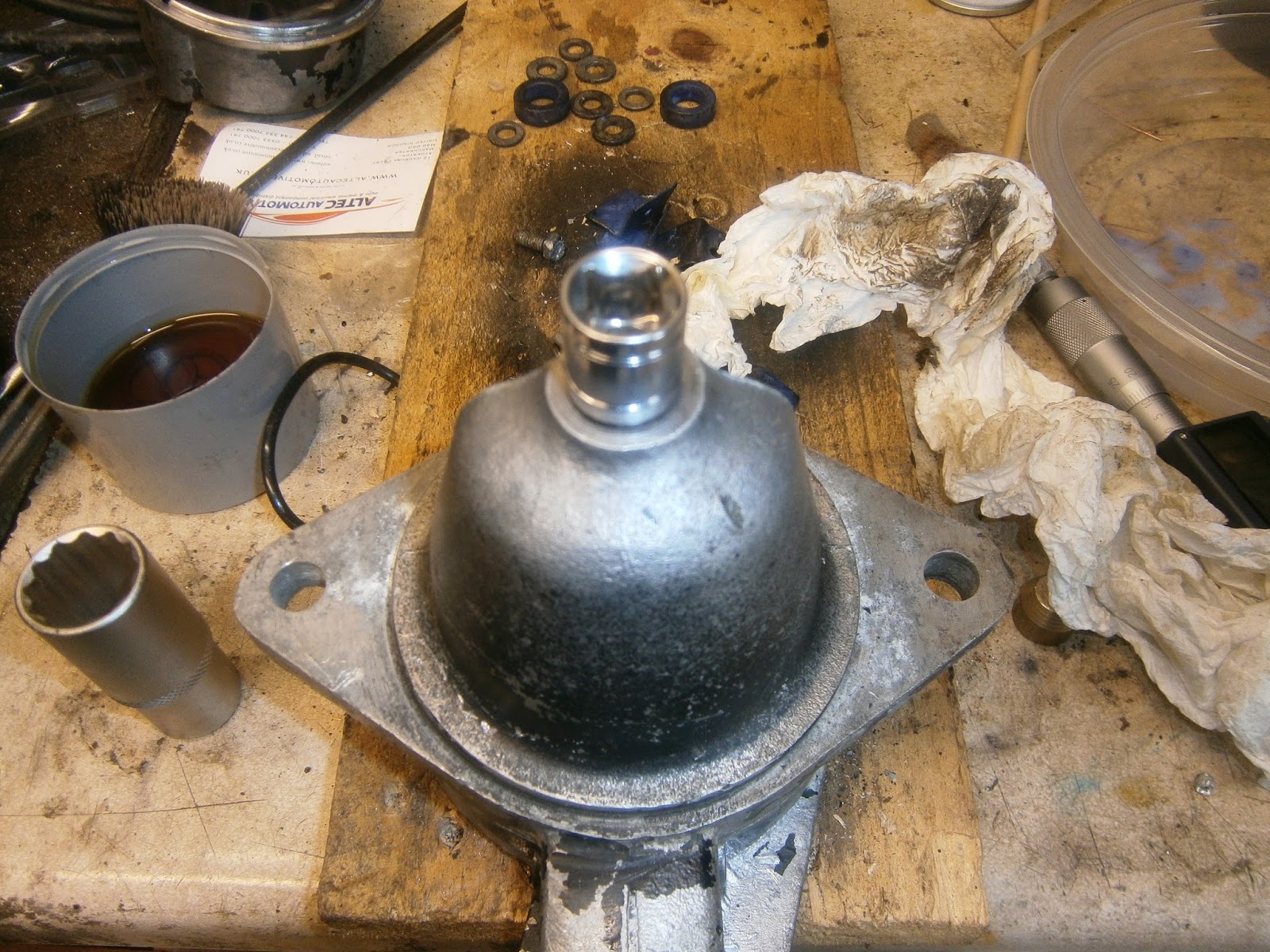 Lotus Excel Restoration: The Lucas 3M100 starter motor revisited.