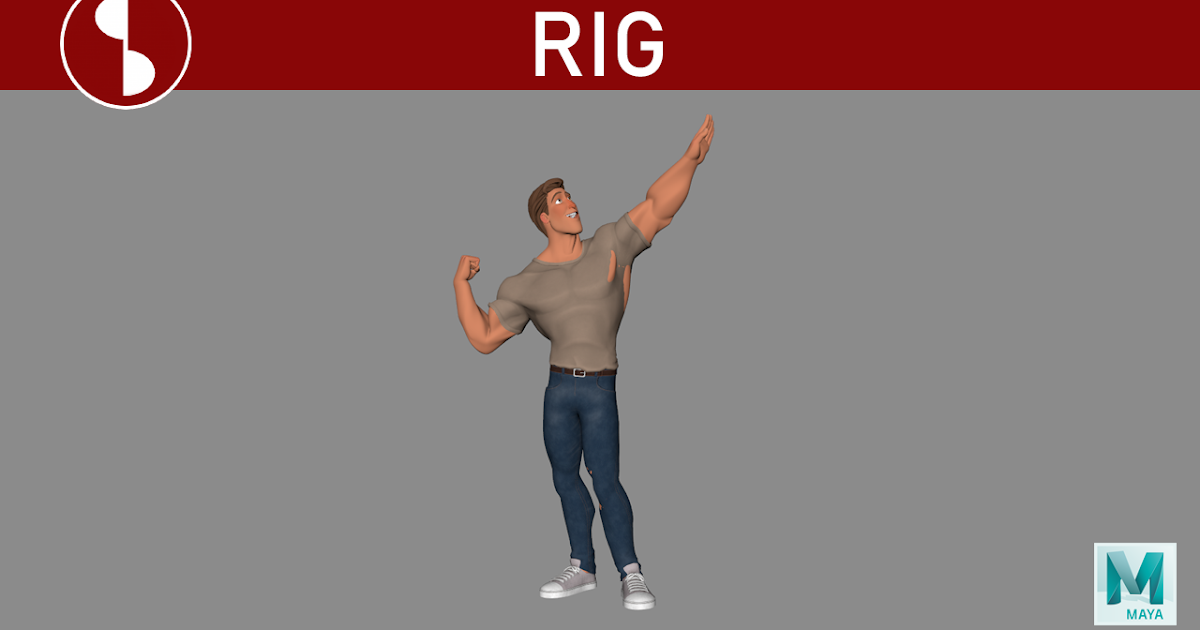 Animation Buffet: Dude (Free Maya Rig)