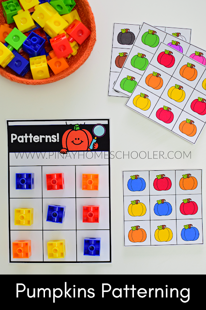 Pumpkin Preschool Math and Literacy Centers | The Pinay Homeschooler