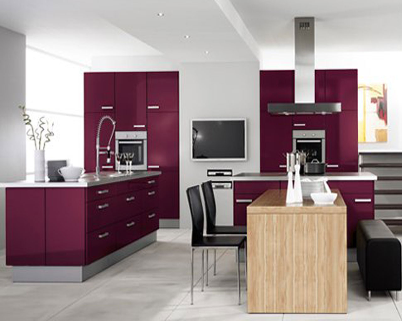 Modern kitchen cabinets designs. Interior Design - Kitchen Design Cool