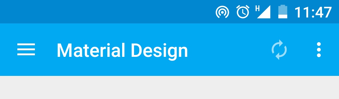 Android Material Design 2 Good Bay Actionbar Hello Toolbar With Navigation Drawer