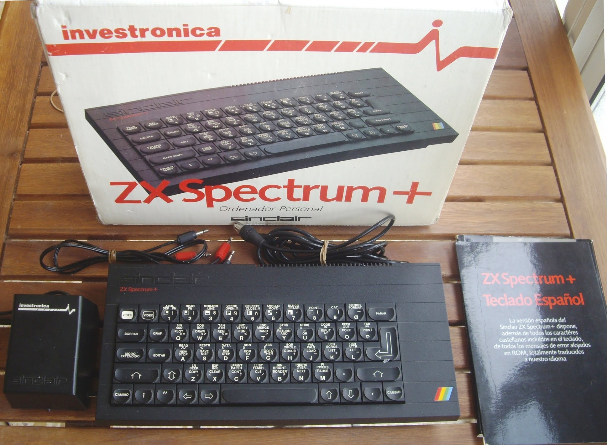 Retro Ordenadores Orty: Sinclair ZX Spectrum Plus (Revisión 6A/ISSUE 6A ...