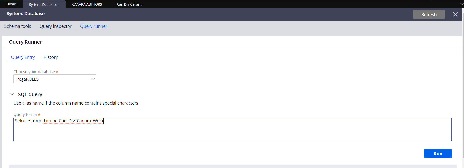 Pega Learnings: How to use Query Runner in Pega