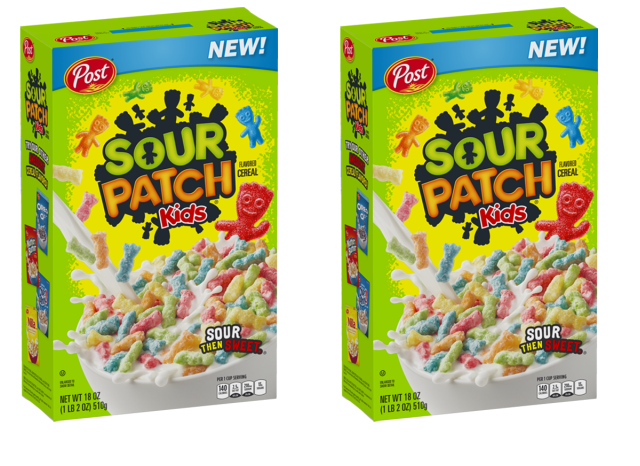 Post to Expand Availability of New Sour Patch Kids Cereal in June 2019