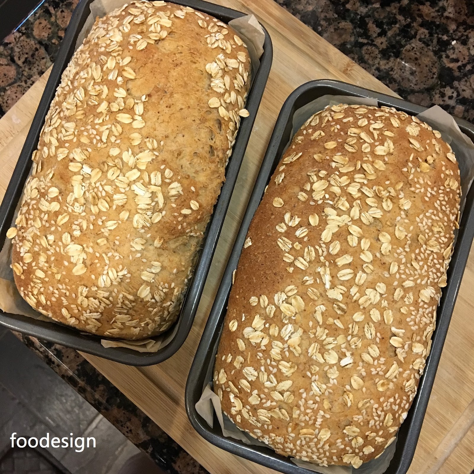 foodesign: wholesome 10-grain bread