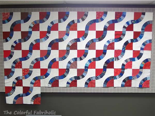 The Colorful Fabriholic: Snake Quilt Tutorial