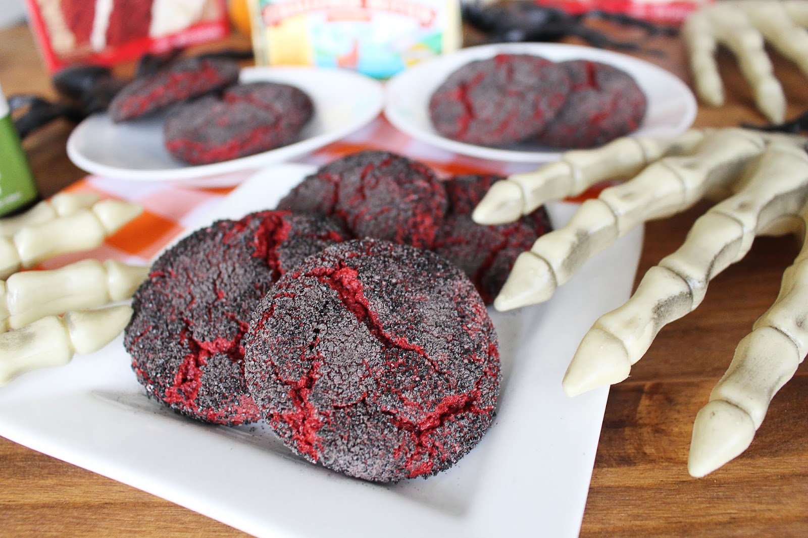 Kylee's Kitchen: Red Velvet "Cauldron Cookies"