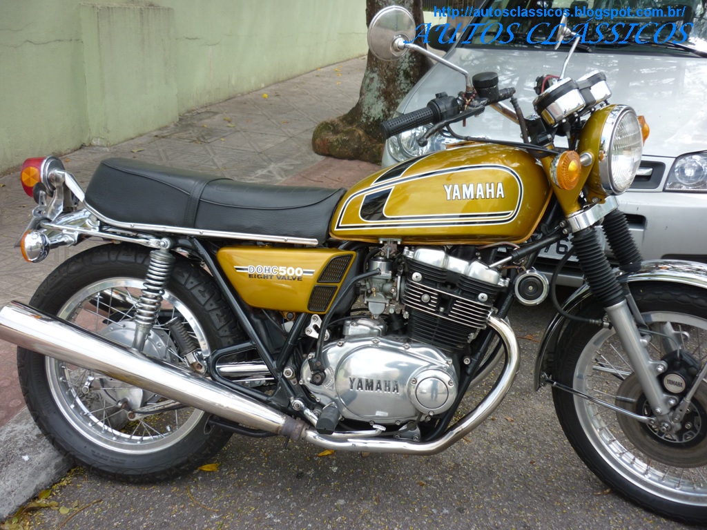 AUTOS CLÁSSICOS: GALERIA DE CLÁSSICOS - YAMAHA TX 500 1976