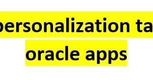 Oracle Application's Blog: Form personalization tables in oracle apps