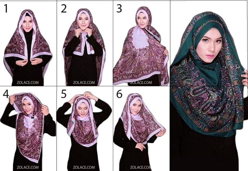 19 TUTORIAL TUDUNG/SHAWL
