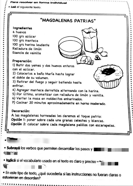 4° grado: A cocinar