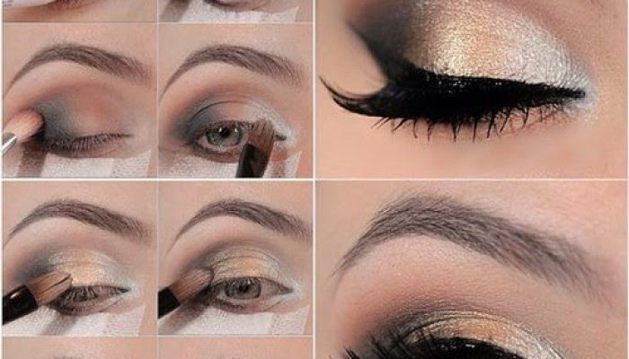 Evening Makeup Tutorial- Golden Brown | FashionForLife1