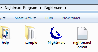 One-Winged angel: Guide CH2.1 พื้นฐานการใช้ Nightmare Program
