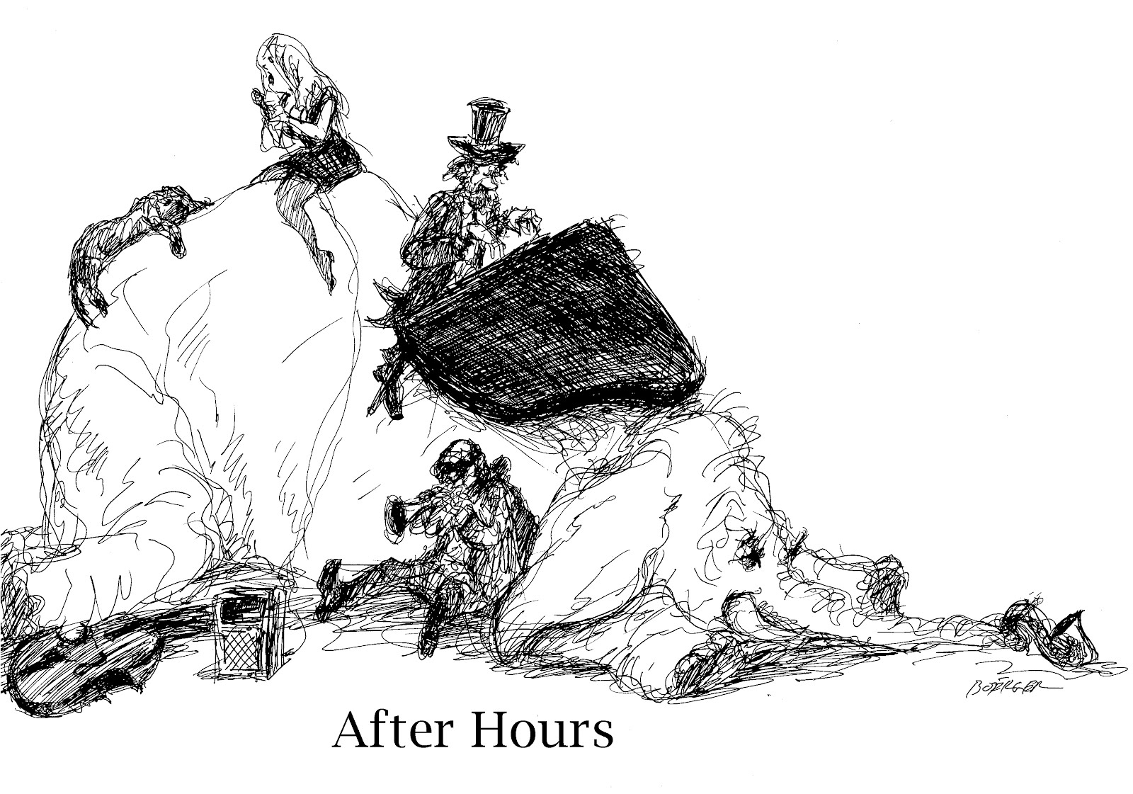 Andy's Art: Absurd Drawings