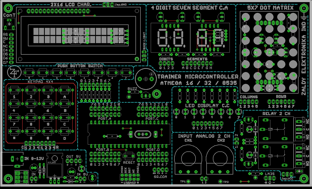 Download Skematik dan Layout Trainer Mikrokontroller AVR ATMEGA Lengkap ...