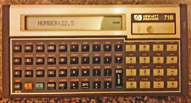 Eddie's Math and Calculator Blog: HP 71B: Basic RPN Program