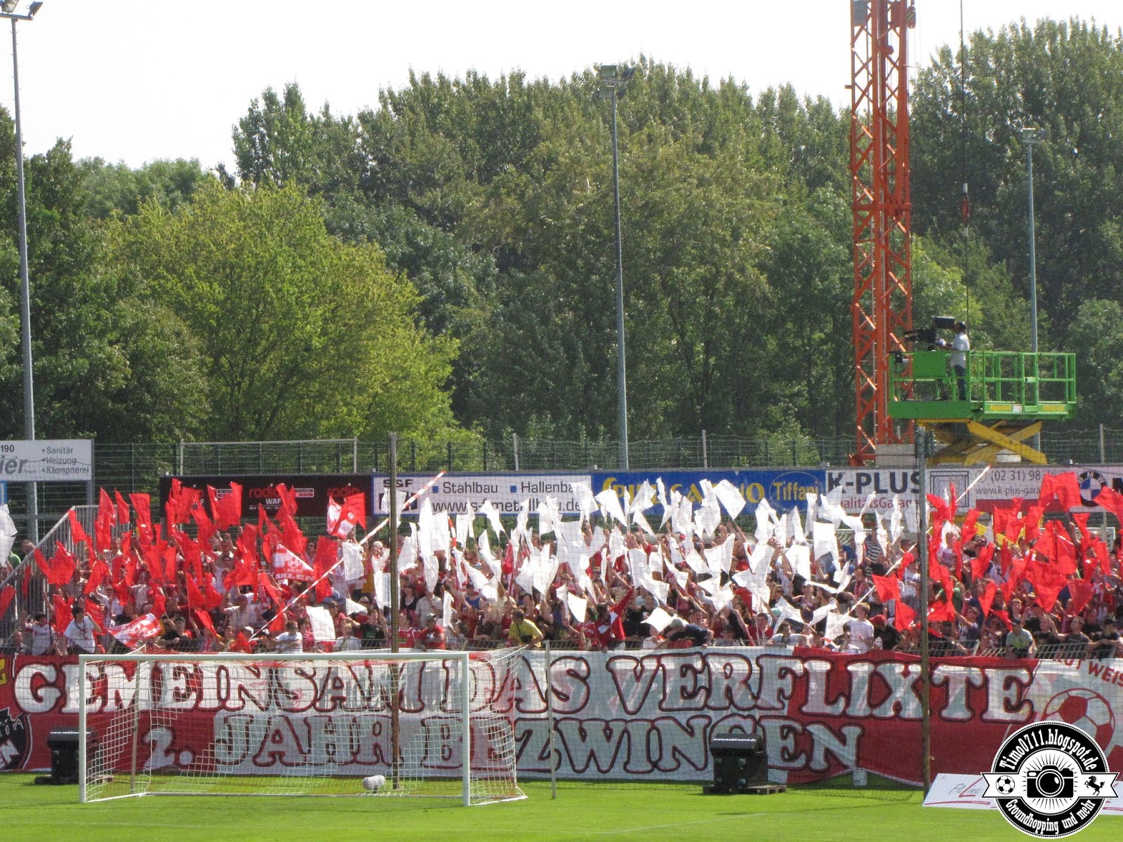 16.08.2009 / Rot-Weiss Ahlen - 1.FC Kaiserslautern 0:1 / Wersestadion ...