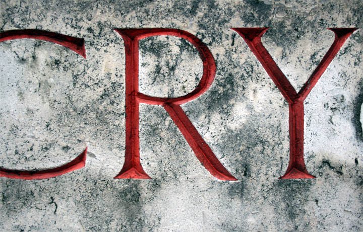 DC AIGA: Classic Roman Style Letters