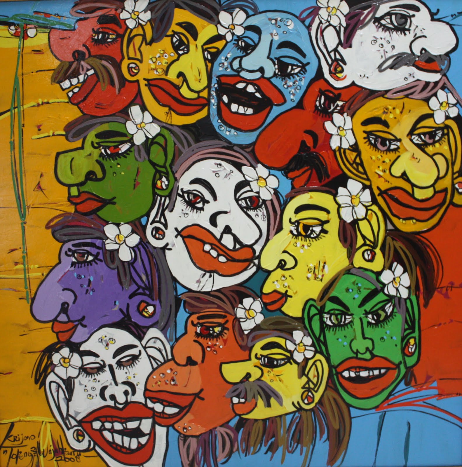 Koleksi Patung dan Lukisan DePeKa's Virtual Gallery: KARYA KRIJONO ...