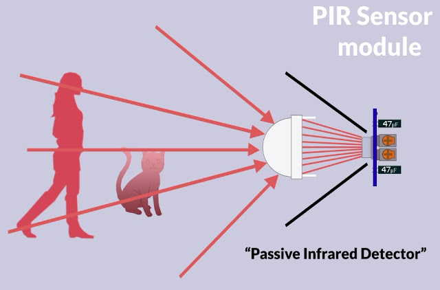 How to interfacing PIR sensor and how it work with PIC microcontroller ...