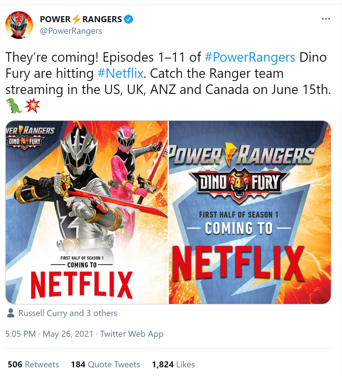 Henshin Grid: Power Rangers Dino Fury Episodes 9-11 to premiere on ...