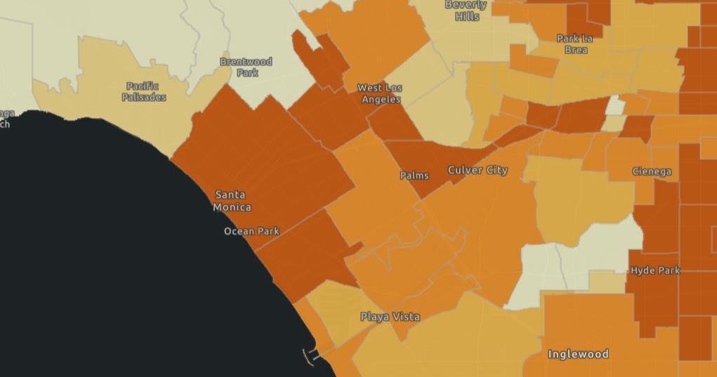 Crowdsourced Map of Homeless in California