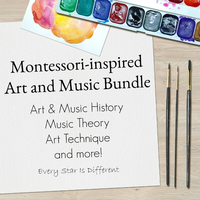 Every Star Is Different: Montessori-inspired Art and Music Bundle