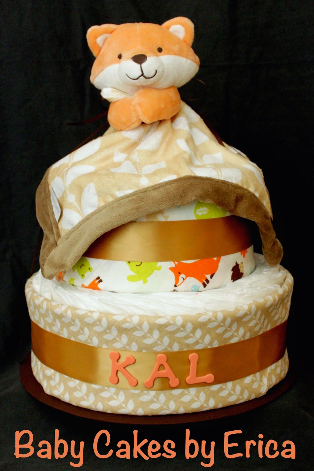 Baby Cakes By Erica: Fox Diaper Cake