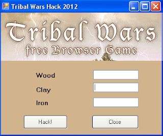 Tribal Wars Hack 2012