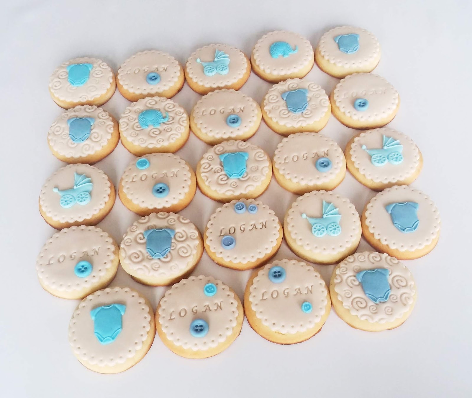 CakeSophia: Welcome baby boy cookies
