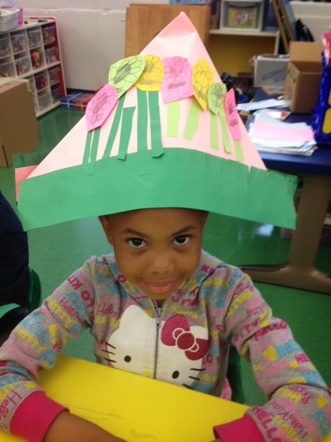 No Corner Suns: Spring Hats! The cutest kindergarten art project in the ...