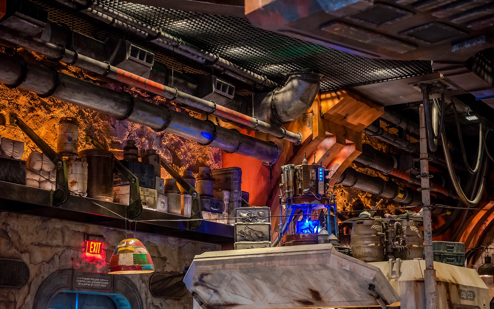 Inside Docking Bay 7