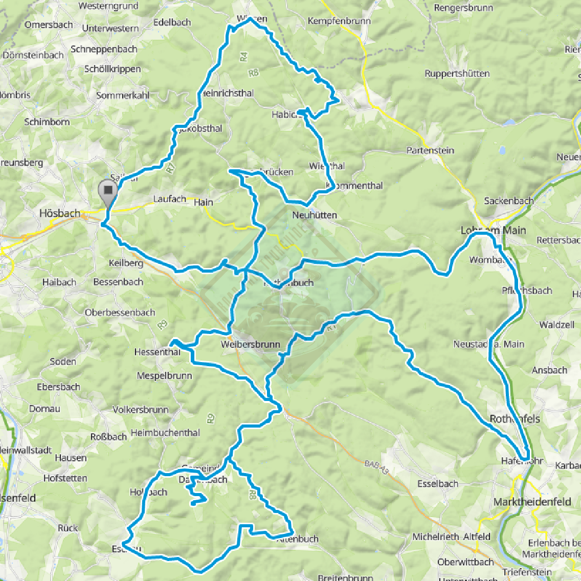 Spessart Tour No.1 - Die große 8