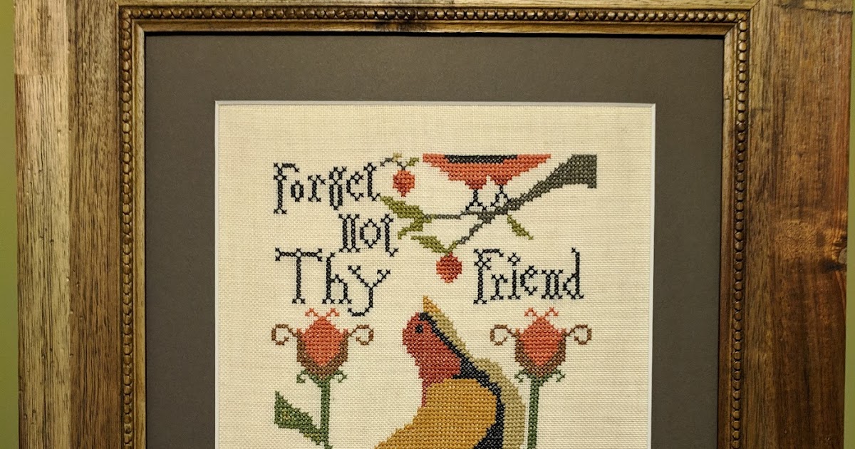 The Raggedy Stitcher: Another finish!