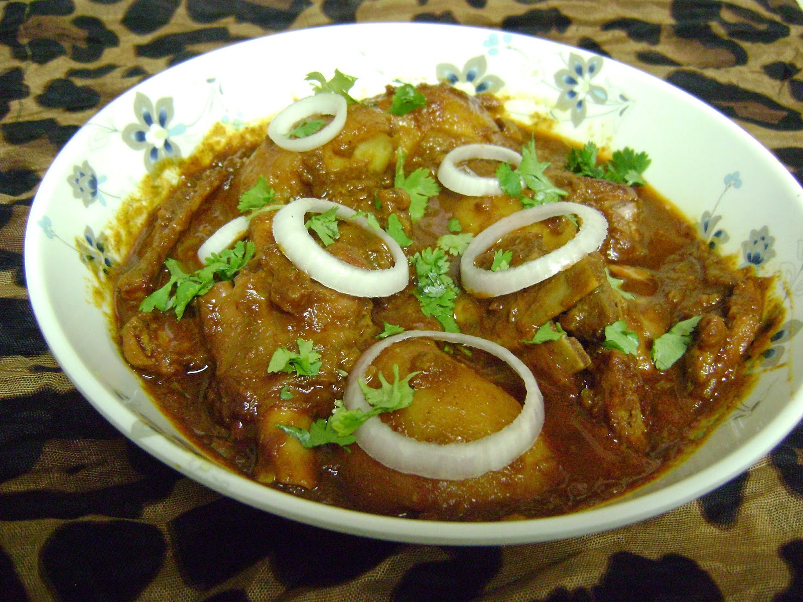 Bethica's Kitchen Flavours: Kosha Mangsho (Mutton Gravy - Bengali Style)