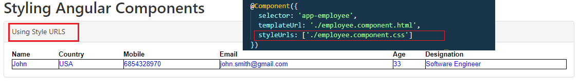 Styling Angular Components - CoreProgram Styling Angular Components - CoreProgram