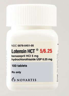 دليل الأدوية العالمي: Lotensin HCT دواء لوتنسين هيدروكلوروثيازيد